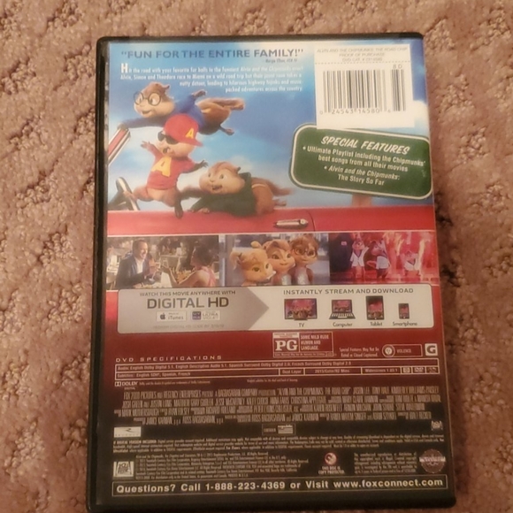Fox | Other | Alvin And The Chipmunks Dvd Bundle | Poshmark